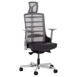 Ергономичен стол ALBERTO - черен (3520780)